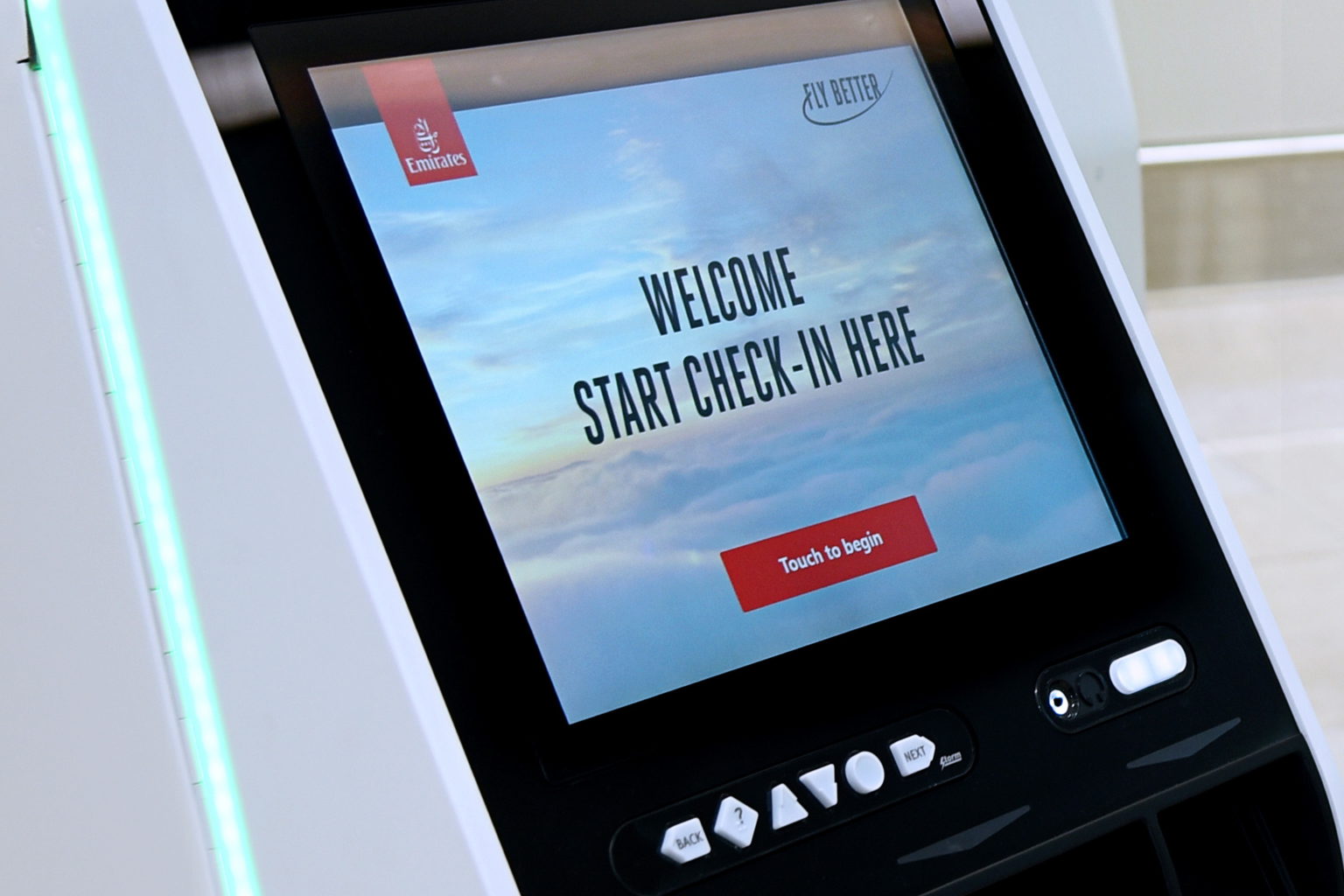 Emirates Installs Touchless Self Check-In and Bag Drop Kiosks at DXB ...